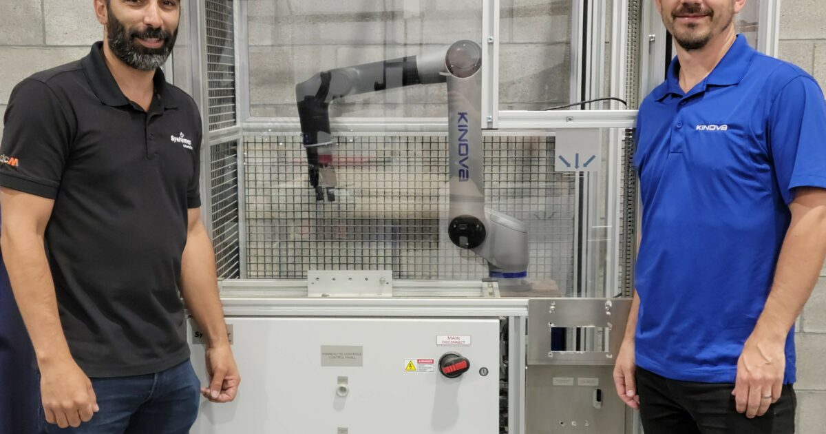 Kinova partenaire avec Systemex Automation | Ressources Cobot